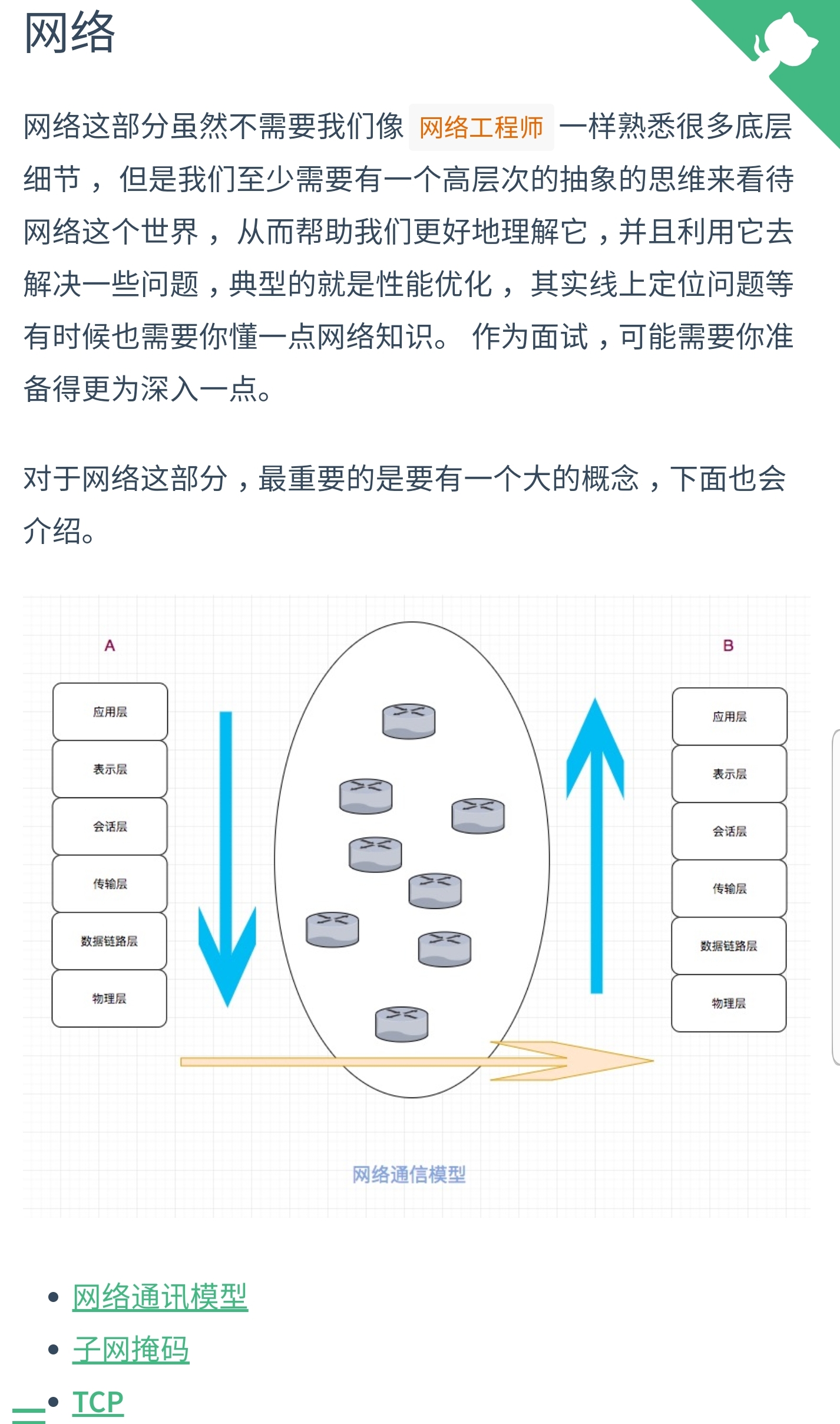 开源项目推荐： 《前端面试宝典 - 图解前端》 · Issue #682 · ruanyf/weekly · GitHub