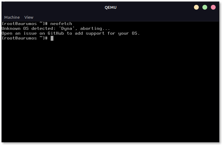 Support For Upcomming Bsd Based Os Named Aurumos · Issue 2375 · Dylanaraps Neofetch · Github