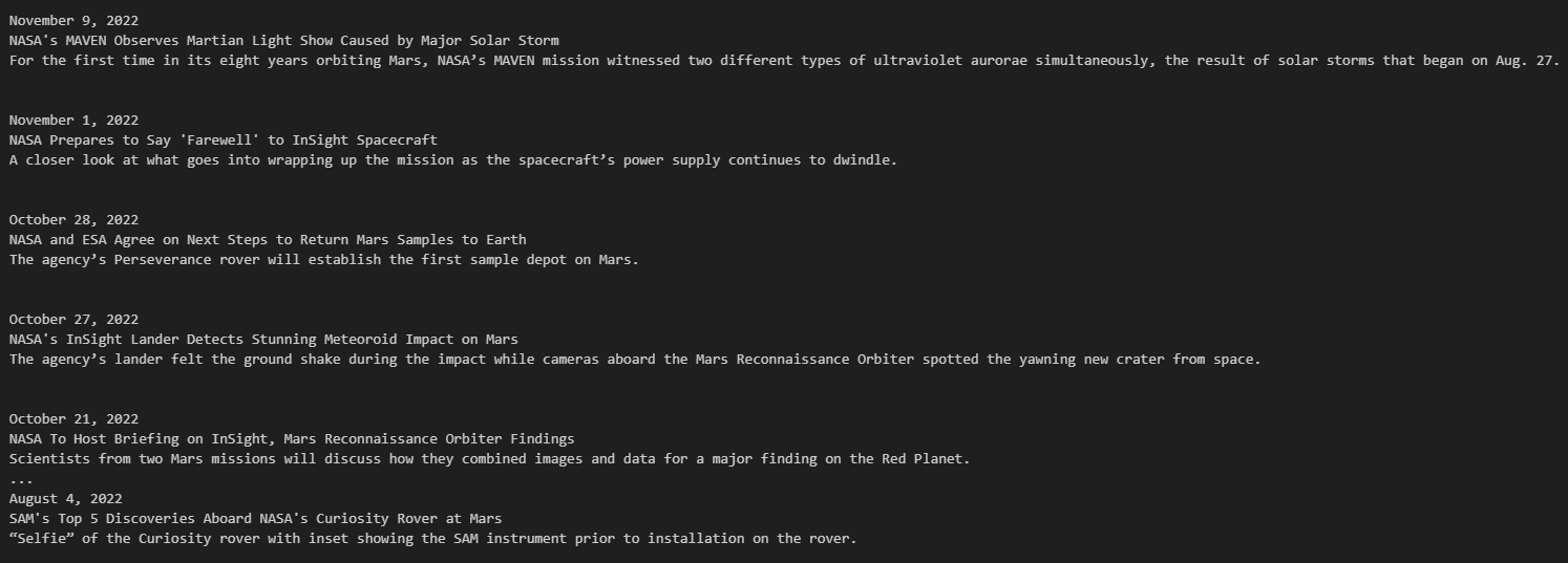 GitHub - Daniels2023/Webscrapping-Mars