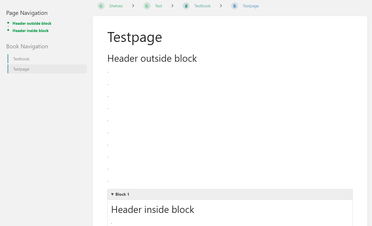 Navigating To Header In Spoiler Collapsible Blocks · Issue 4637 · Bookstackappbookstack · Github 