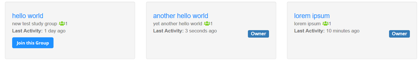 Star (or highlight) active groups on the /studygroups page · Issue #964 · codebuddies ...