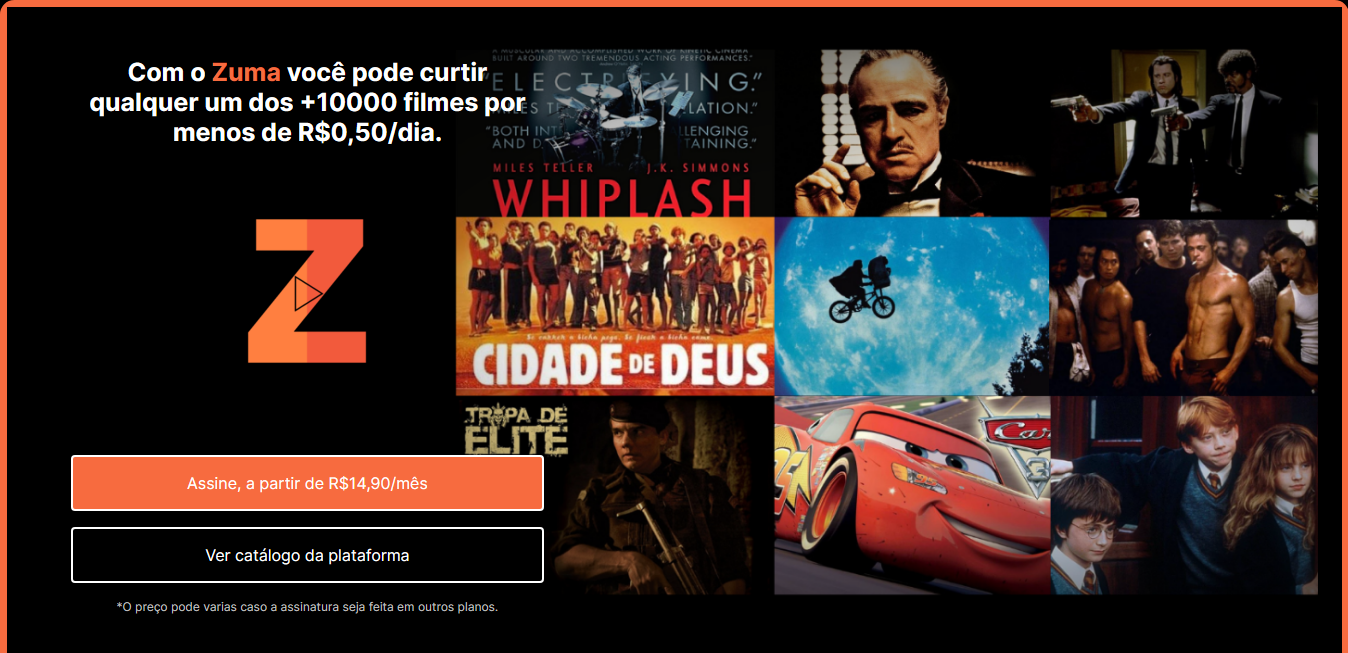 GitHub - CaianMorais/zuma: Interface para plataforma de streaming em HTML e CSS.