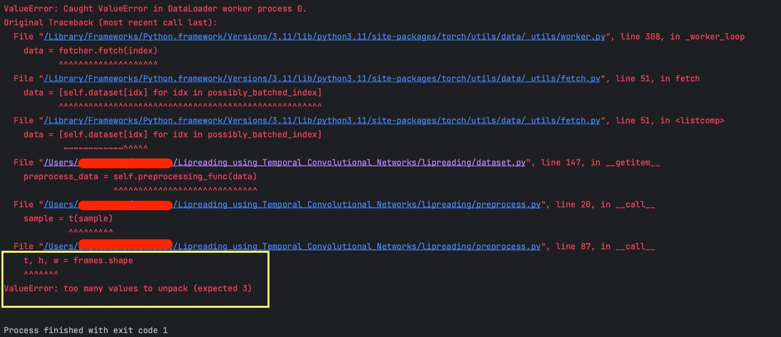 Not able to evaluate visual-only performance using the pre-processed npz files · Issue #60 ...