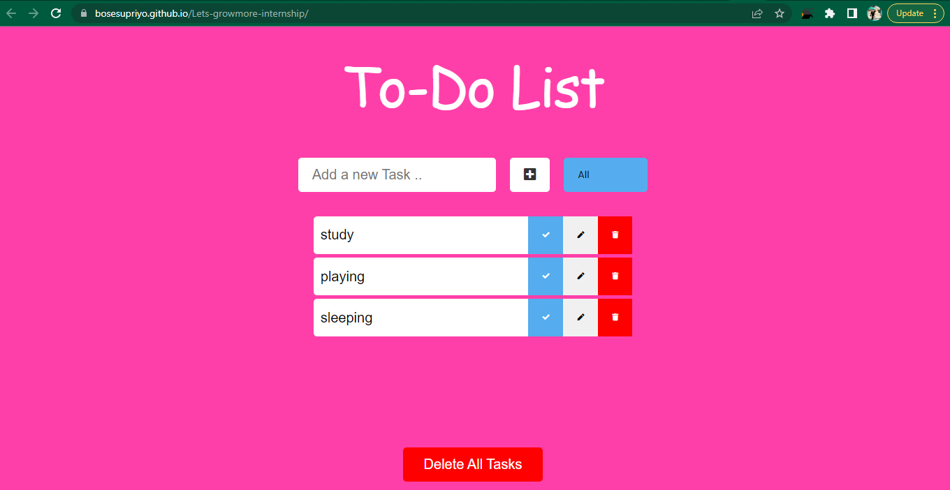 GitHub - bosesupriyo/Lets-growmore-Project-01: TO-DO LIST (HTML, CSS & JS)