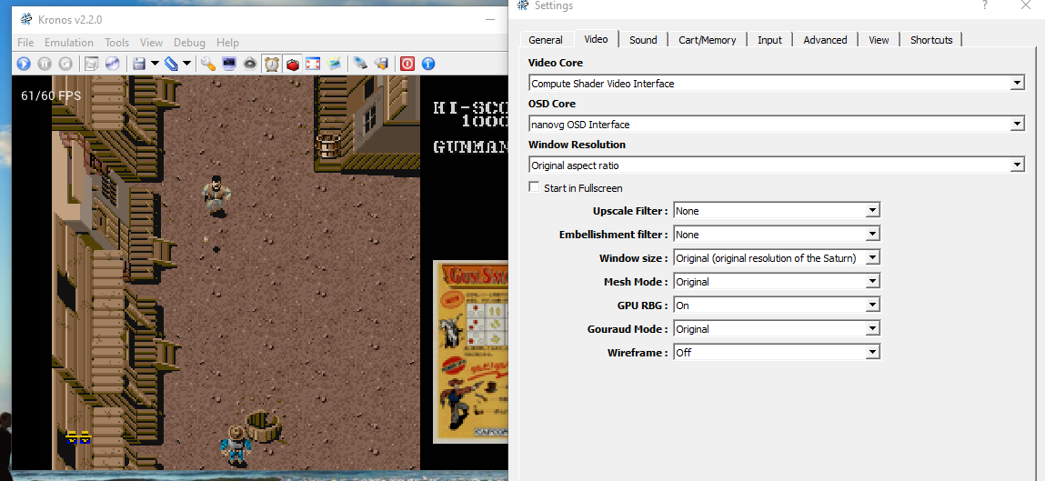 [Gunsmoke - Capcom Gen 4] Positionnement incorrecte du perso selon la résolution... · Issue ...