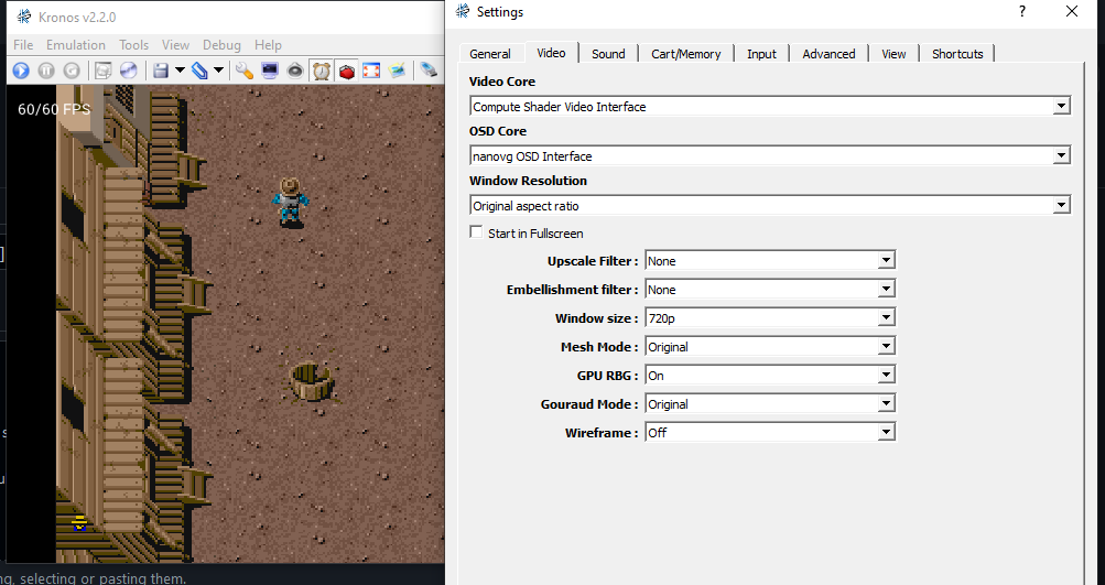 [Gunsmoke - Capcom Gen 4] Positionnement incorrecte du perso selon la résolution... · Issue ...