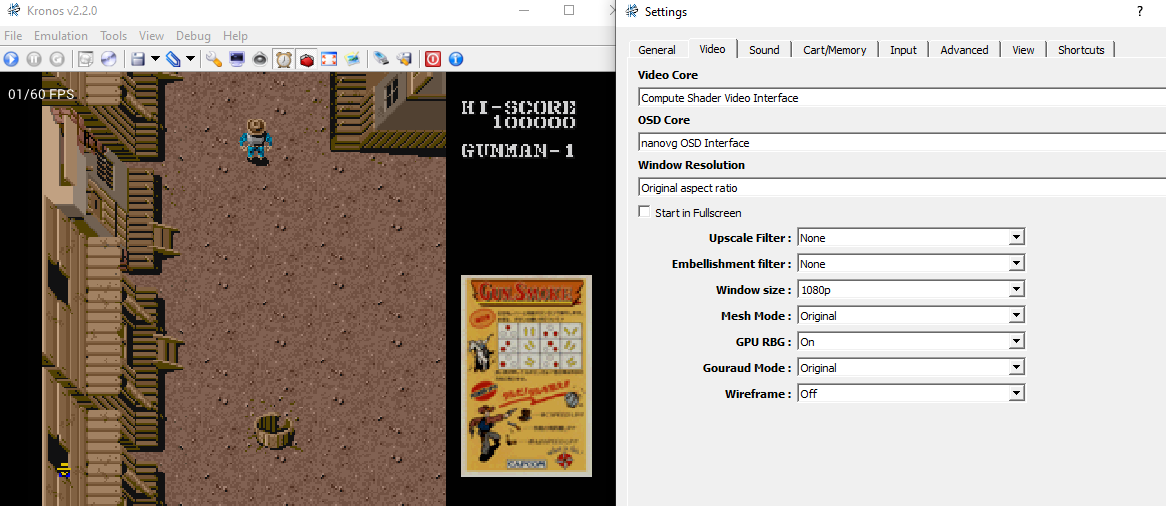 [Gunsmoke - Capcom Gen 4] Positionnement incorrecte du perso selon la ...