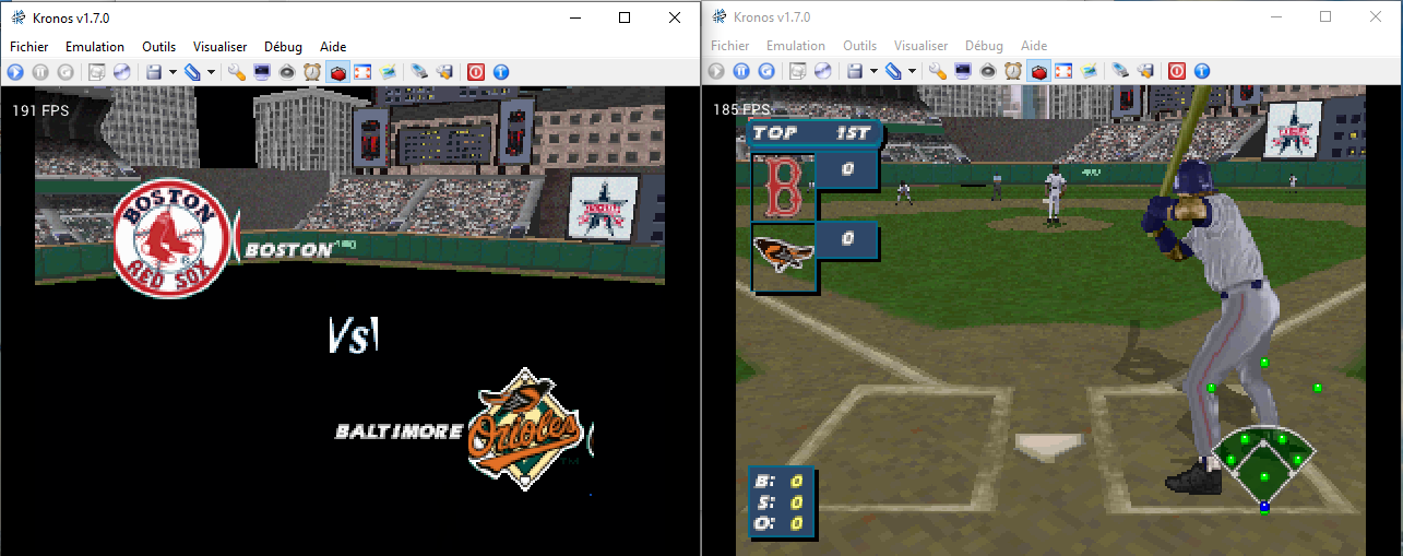 [All-Star Baseball '97 featuring Frank Thomas] Régression mais ...