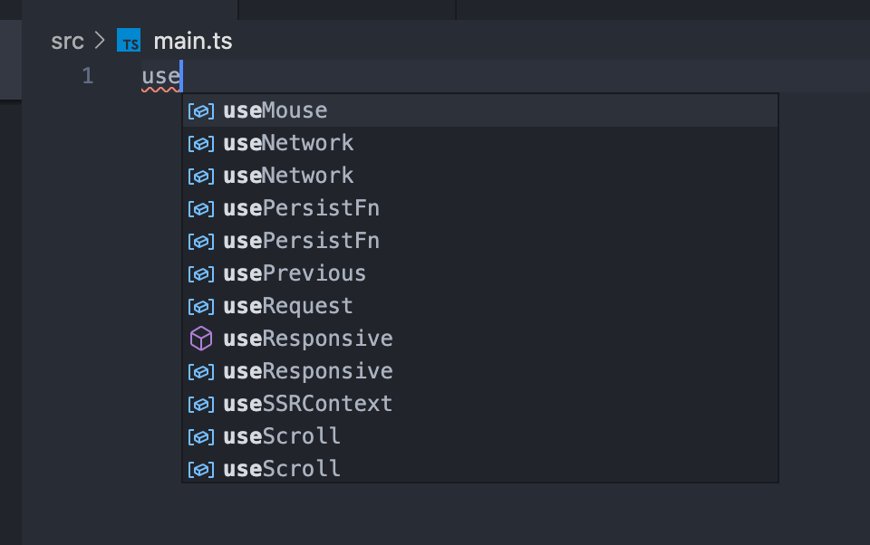 ahooks 的声明在 vscode里有些奇怪 · Issue #656 · alibaba/hooks · GitHub