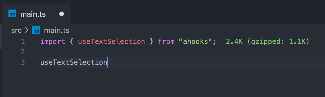 ahooks 的声明在 vscode里有些奇怪 · Issue #656 · alibaba/hooks · GitHub