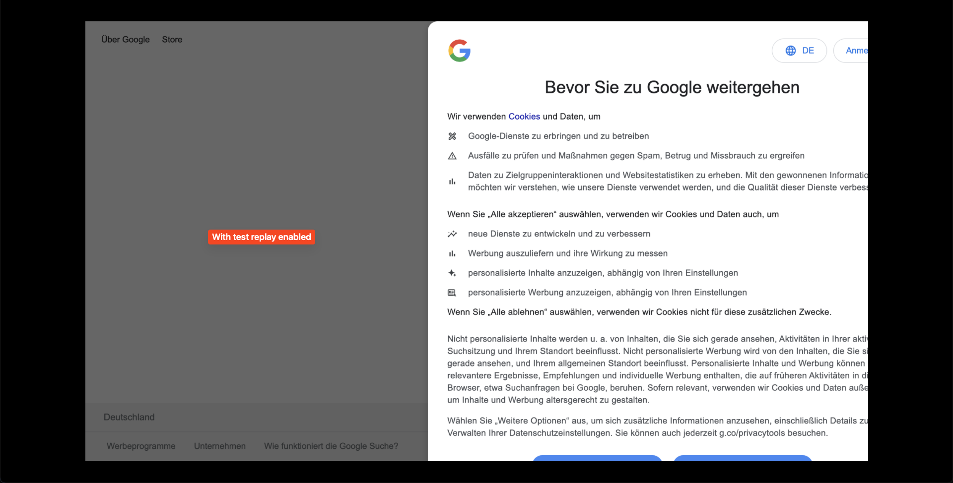 Screenshots Are Not Captured In Define Viewports To Cypress Cloud When Test Replay Is Enabled