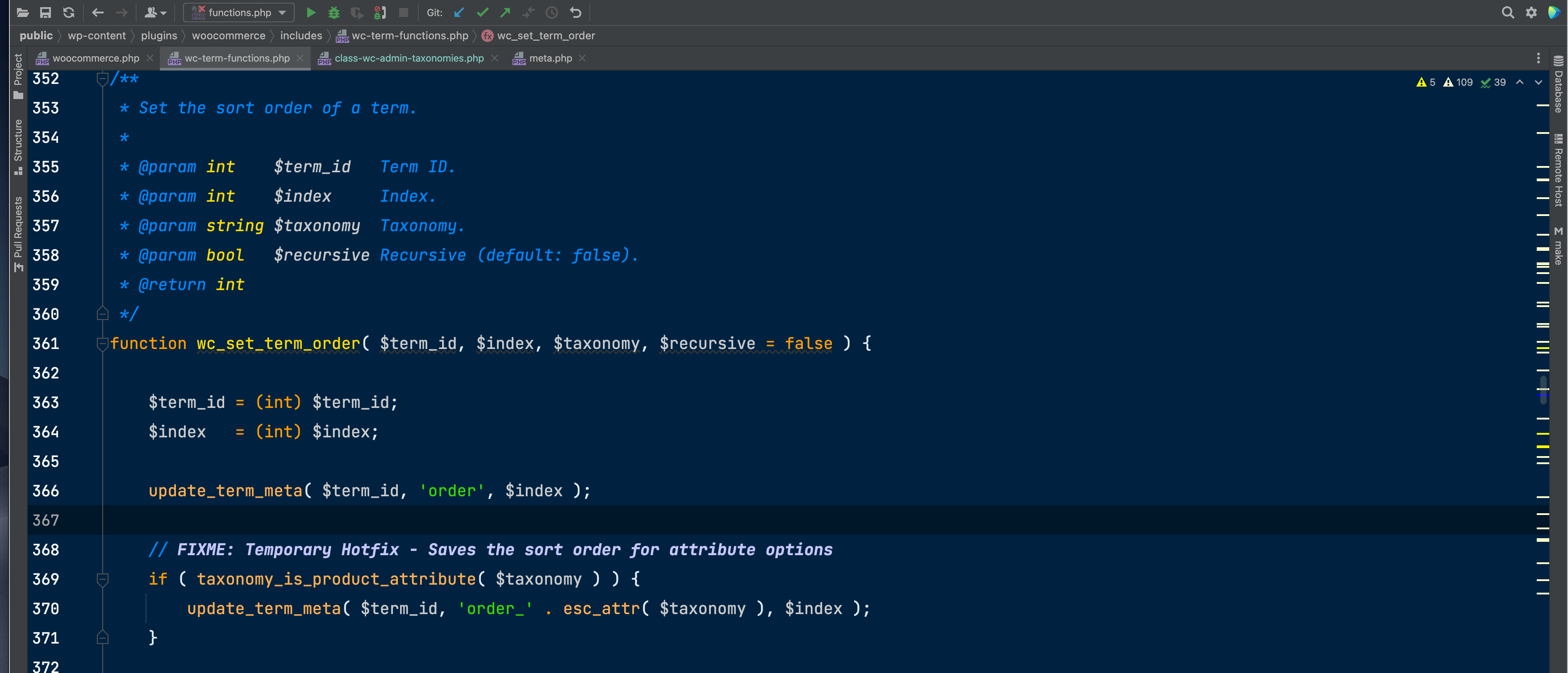 Attribute Taxonomy Options Sort Order Uses Wrong Meta Key · Issue #34213 · woocommerce ...
