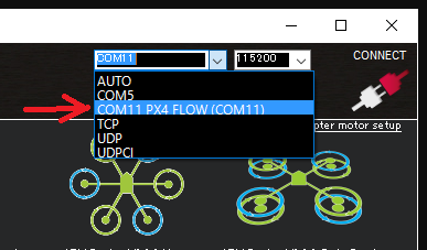 Optical Flow: allow uploading px4flow sensor firmware · Issue #743 · ArduPilot/MissionPlanner ...