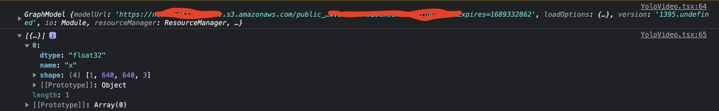 Model weights loaded from `loadGraphModel` are corrupted(?) when using presigned S3 URLs · Issue ...