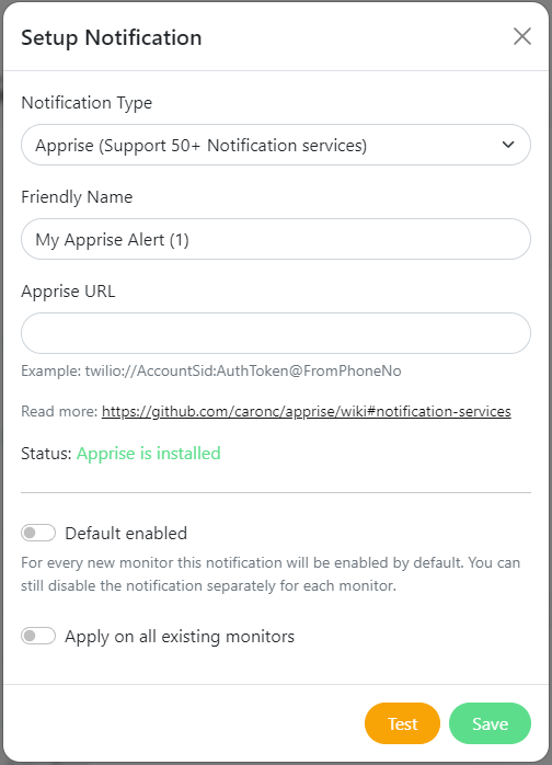 Notify an external apprise server · Issue #451 · caronc/apprise · GitHub