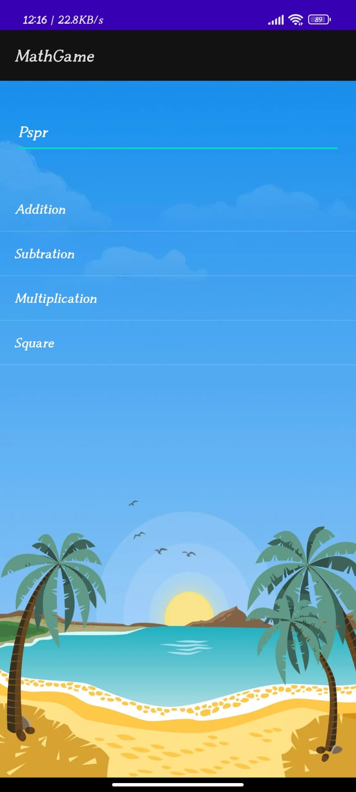 GitHub - pspr22/MathGame: It is a game used to play with Additions, Subtraction, Multiplications ...