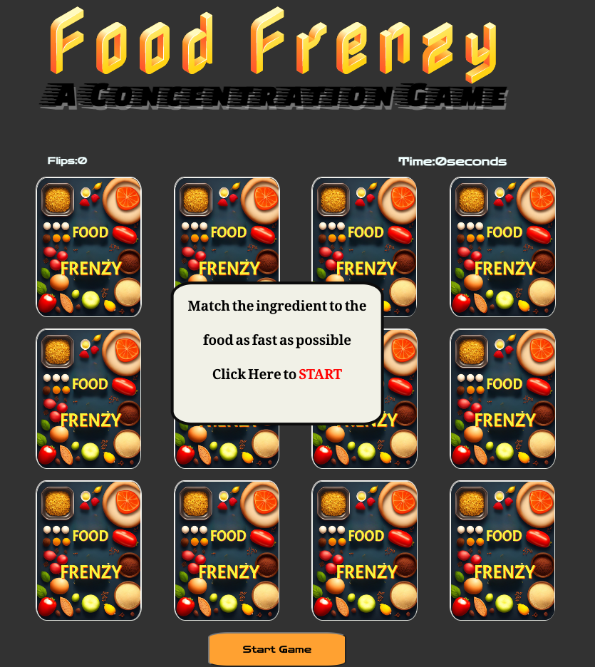 GitHub - yatzix/Concentration-Game