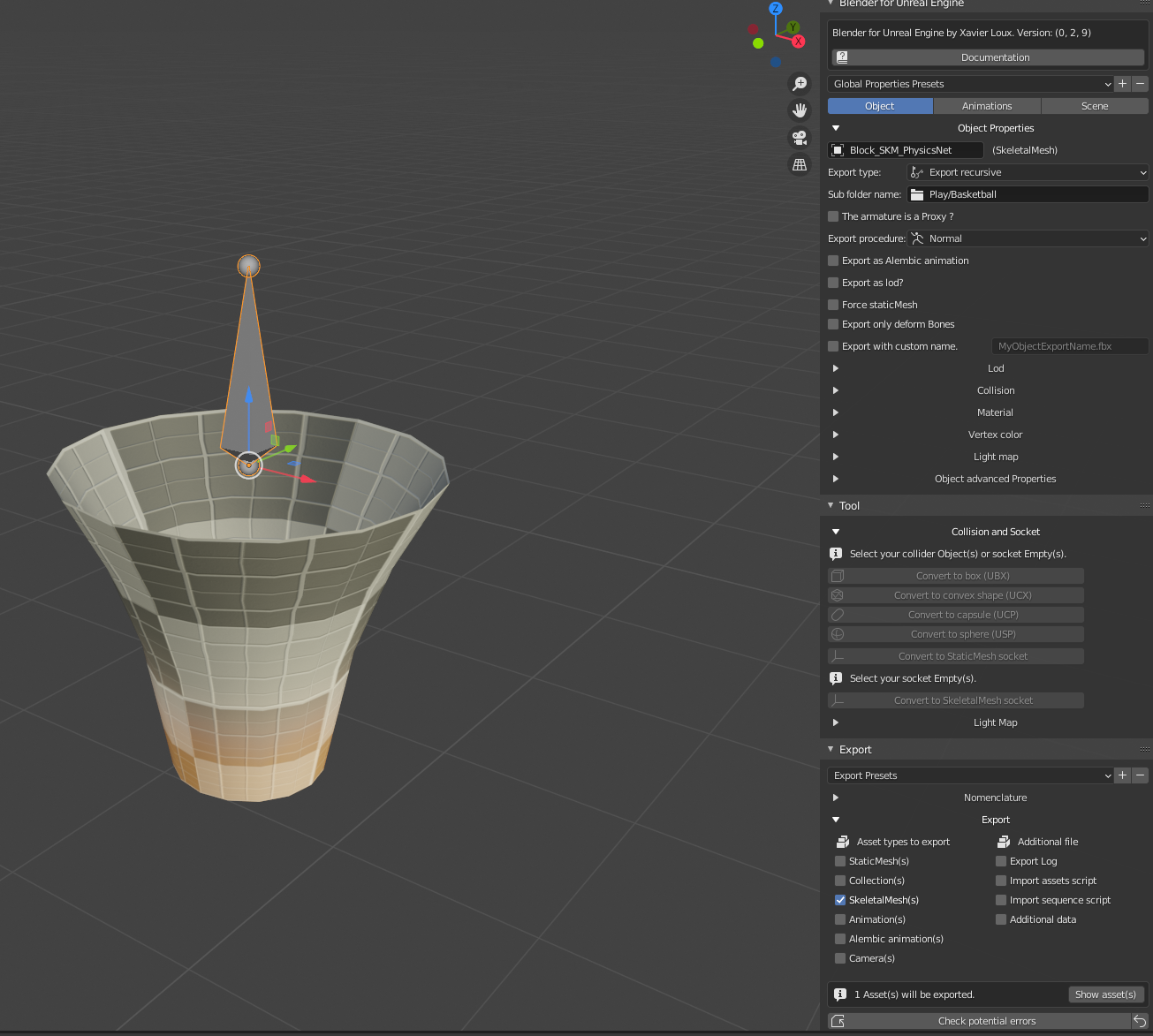 Scaling Issue on SKM Export · Issue #94 · xavier150/Blender-For-UnrealEngine-Addons · GitHub