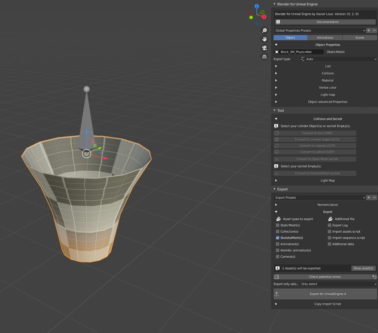 Scaling Issue on SKM Export · Issue #94 · xavier150/Blender-For-UnrealEngine-Addons · GitHub
