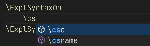 LaTeX3/Expl3 Intellisense not working · Issue #3719 · James-Yu/LaTeX-Workshop · GitHub