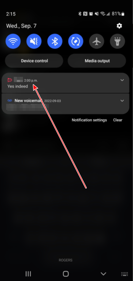 notifications stay in android even after messages are read - requires manual clear of EVERY push ...
