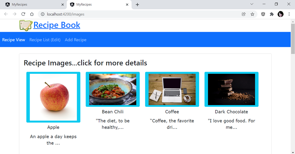 GitHub - bernicetempleman/Recipe-Book: P0