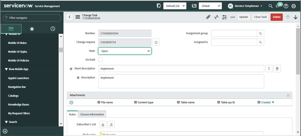 GitHub - bernicetempleman/SN-IT-Service-Management-Template: P3