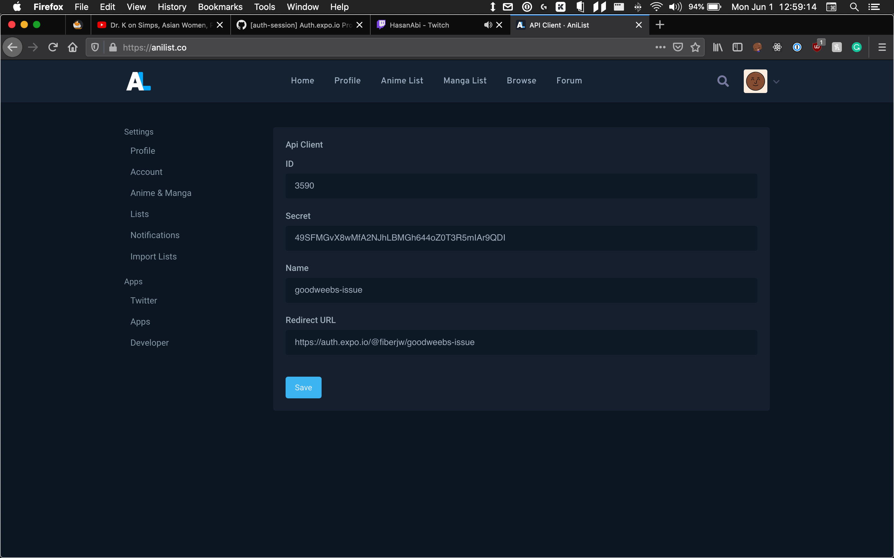 [auth-session] Auth.expo.io Proxy doesn't handle URL fragments · Issue #8597 · expo/expo · GitHub