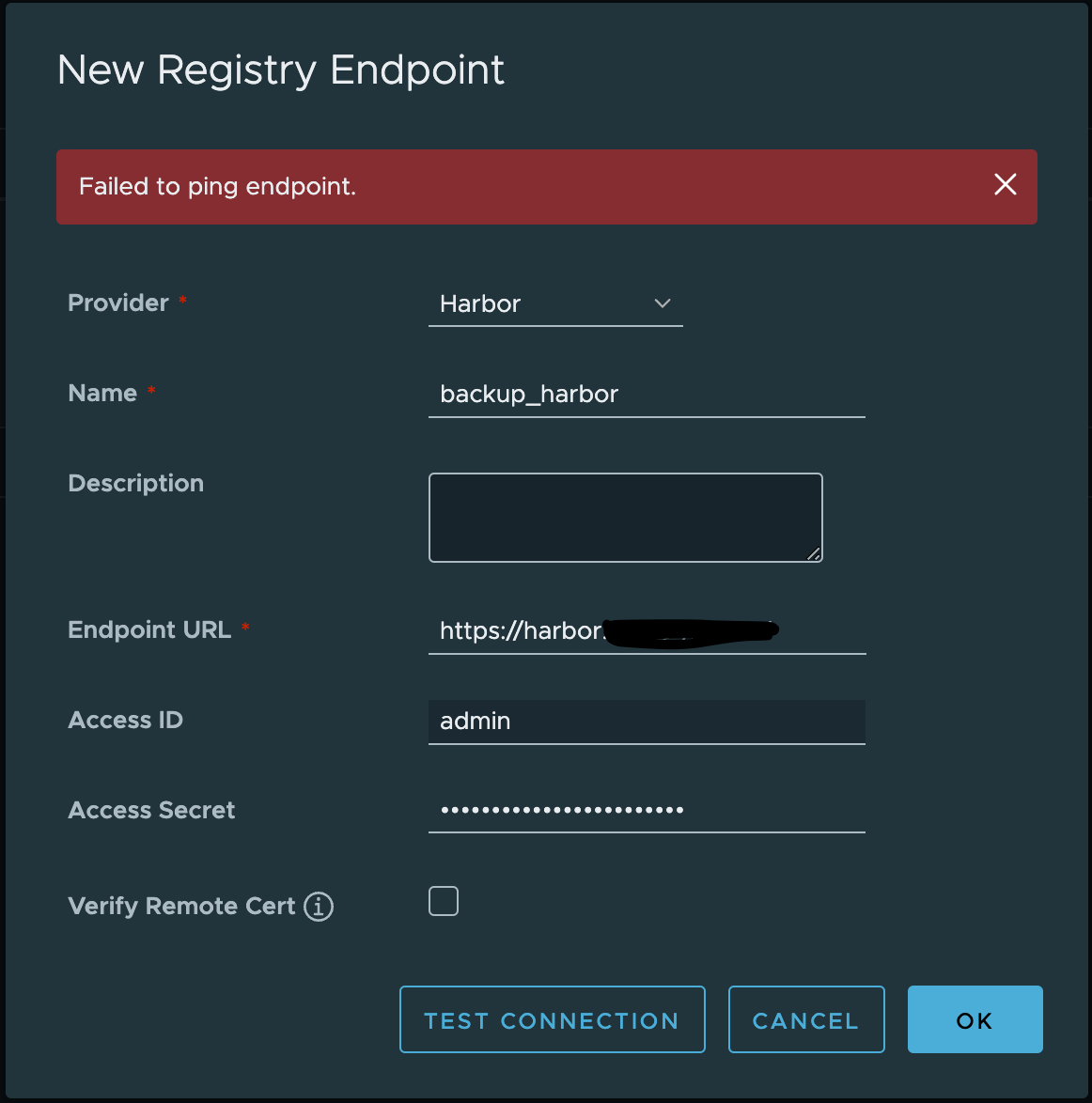 Can't configure replication with OIDC enabled · Issue #19245 · goharbor/harbor · GitHub