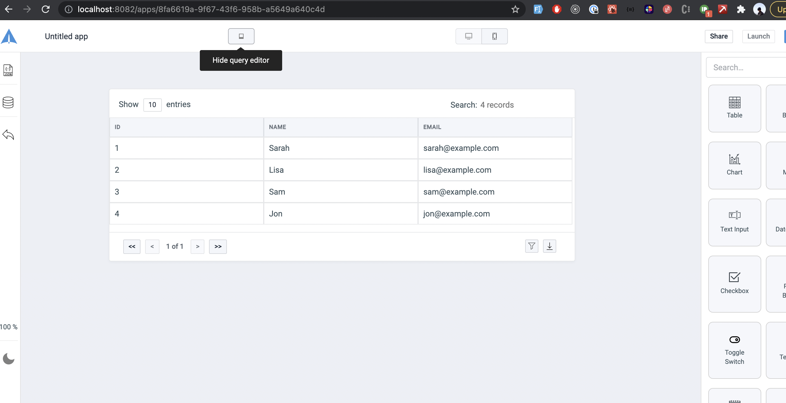 Incorrect tooltip when query editor is hidden · Issue #576 · ToolJet/ToolJet · GitHub