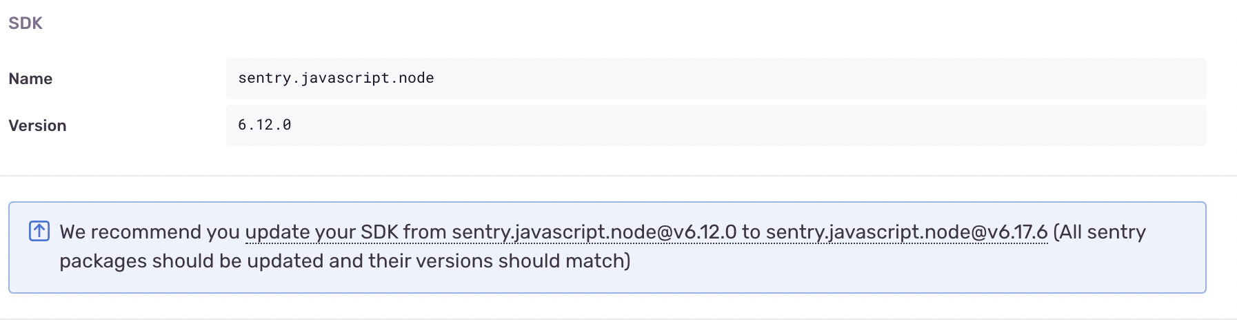 Update sentry sdk · Issue #2219 · ToolJet/ToolJet · GitHub