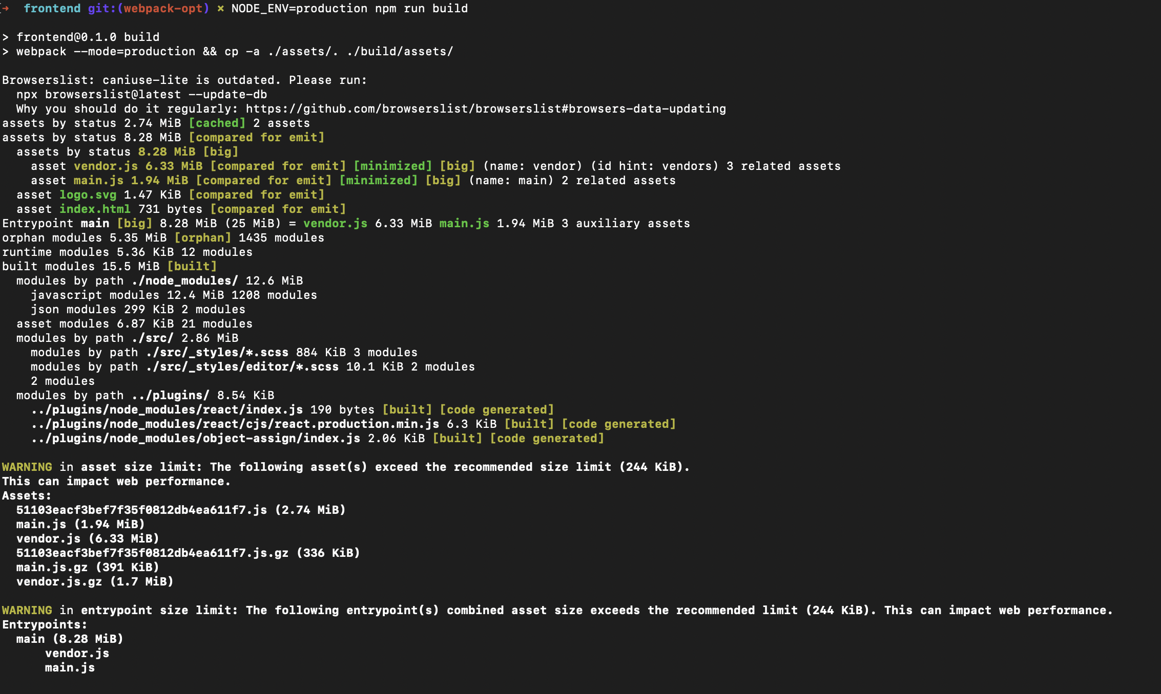 [Perf] Reduce webpack output bundle size · Issue #3784 · ToolJet ...