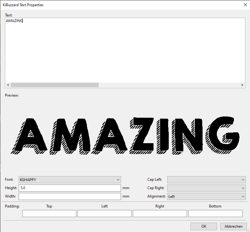 Font choices · Issue #55 · gregdavill/KiBuzzard · GitHub