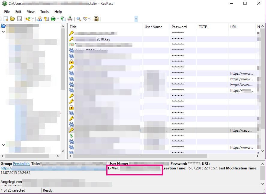 Add preview pane · Issue #454 · keepassxreboot/keepassxc · GitHub
