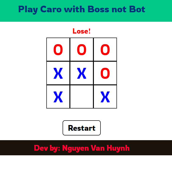 GitHub - huynhdev24/caro-ai: Caro AI (minimax algorithm)