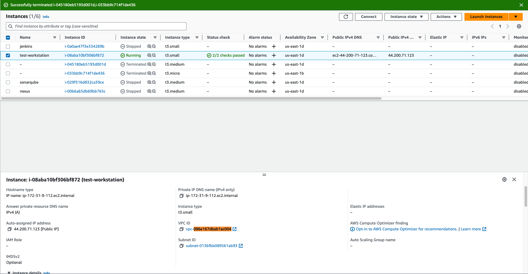 Issue not yet resolved even after changing the name -terraform security group ...
