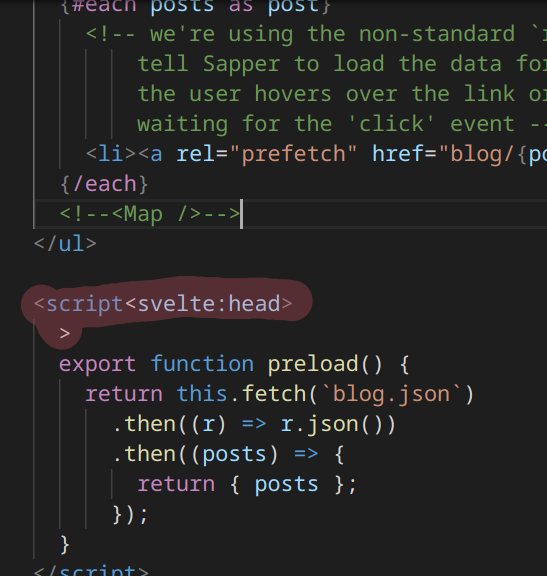 HTML comments inside svelte markup cause formatting to fail · Issue #151 · sveltejs/prettier ...