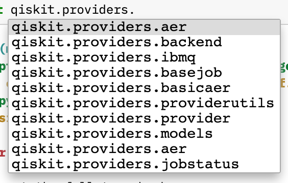 Autocomplete Lists Qiskit Modules Twice · Issue 5220 · Qiskitqiskit