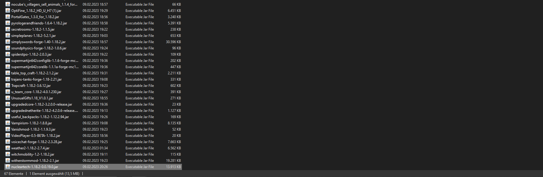 1.18.2 not working on Server · Issue #37 · MartinTheDragon/Nuclear-Tech-Mod-Remake · GitHub