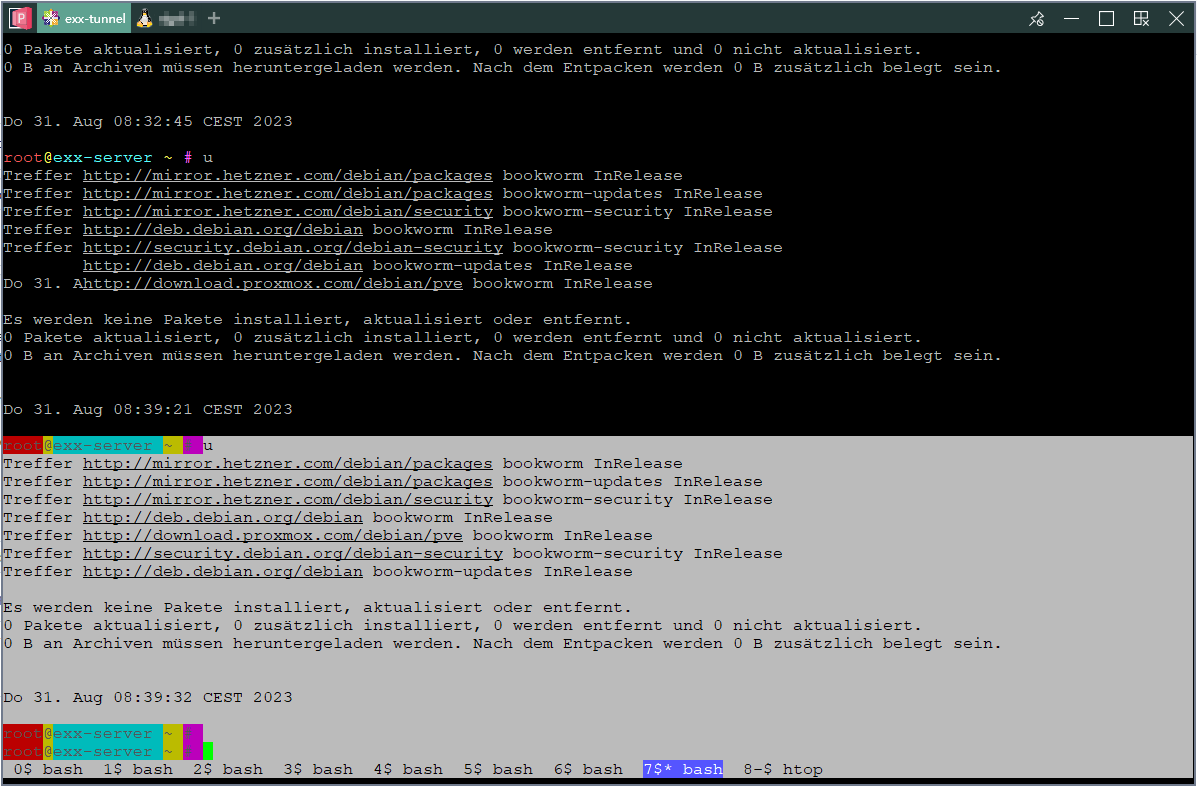 SSH, update screen does not work · Issue #499 · 1Remote/1Remote · GitHub