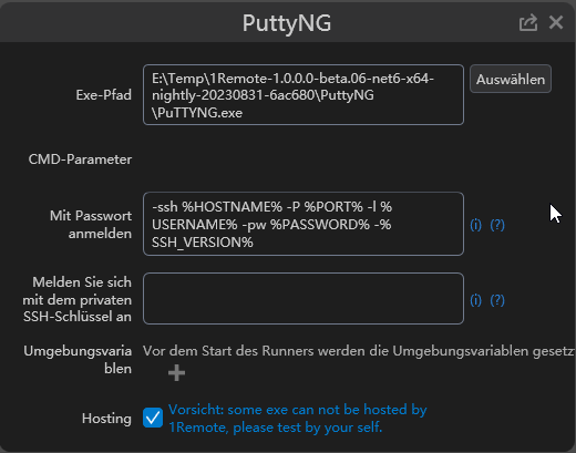 SSH, update screen does not work · Issue #499 · 1Remote/1Remote · GitHub