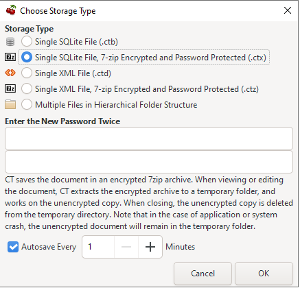feature request: encrypted database · Issue #2344 · giuspen/cherrytree · GitHub