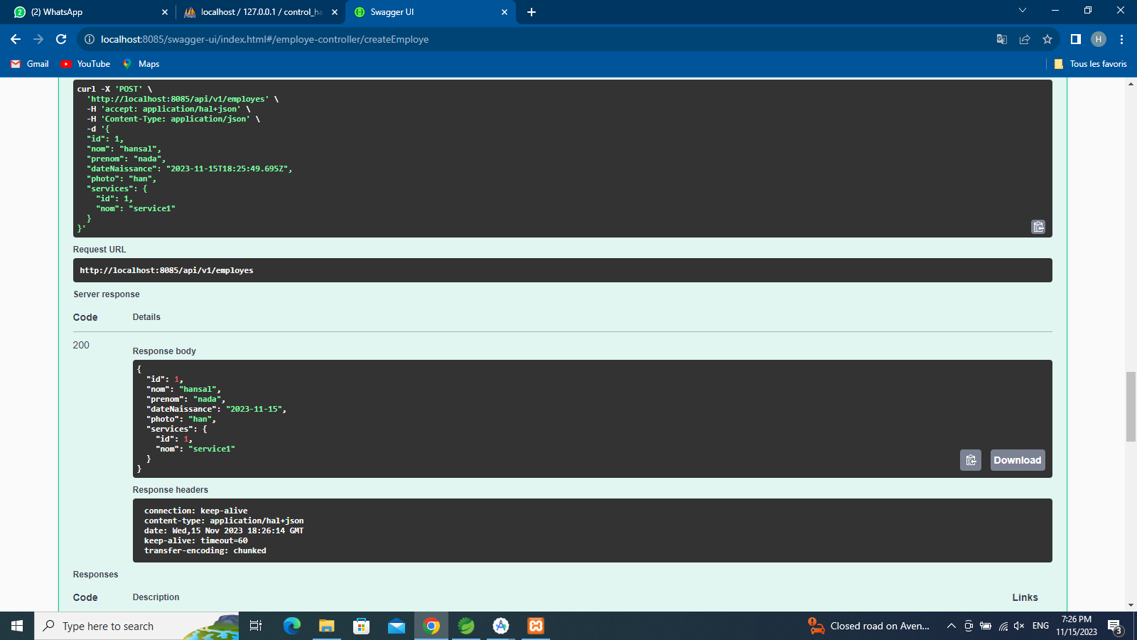 GitHub - nada-han/Control_backend
