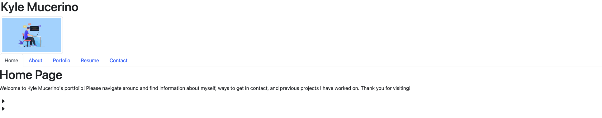 GitHub - kyle-mucerino/react-portfolio