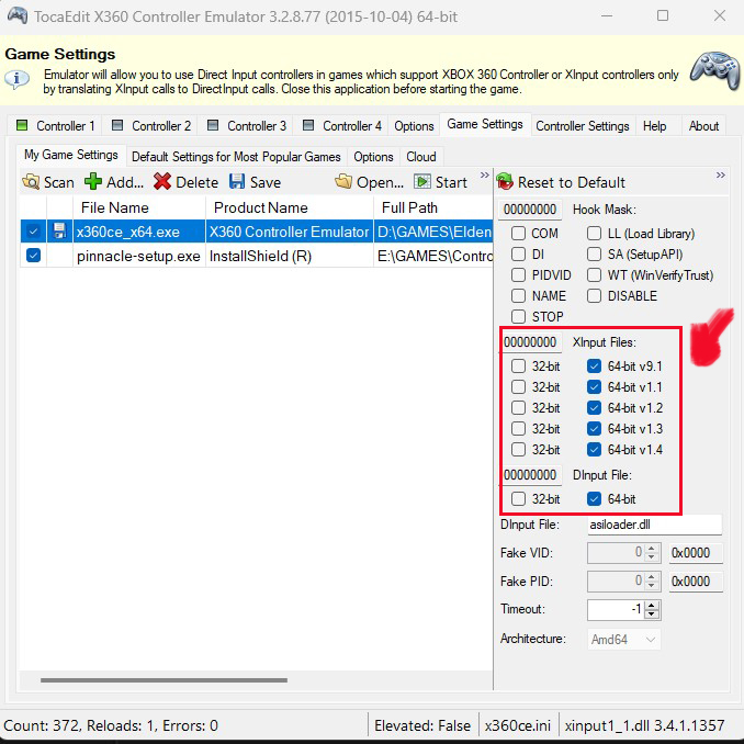 LT&RT Not working in version 4! · Issue #1397 · x360ce/x360ce · GitHub