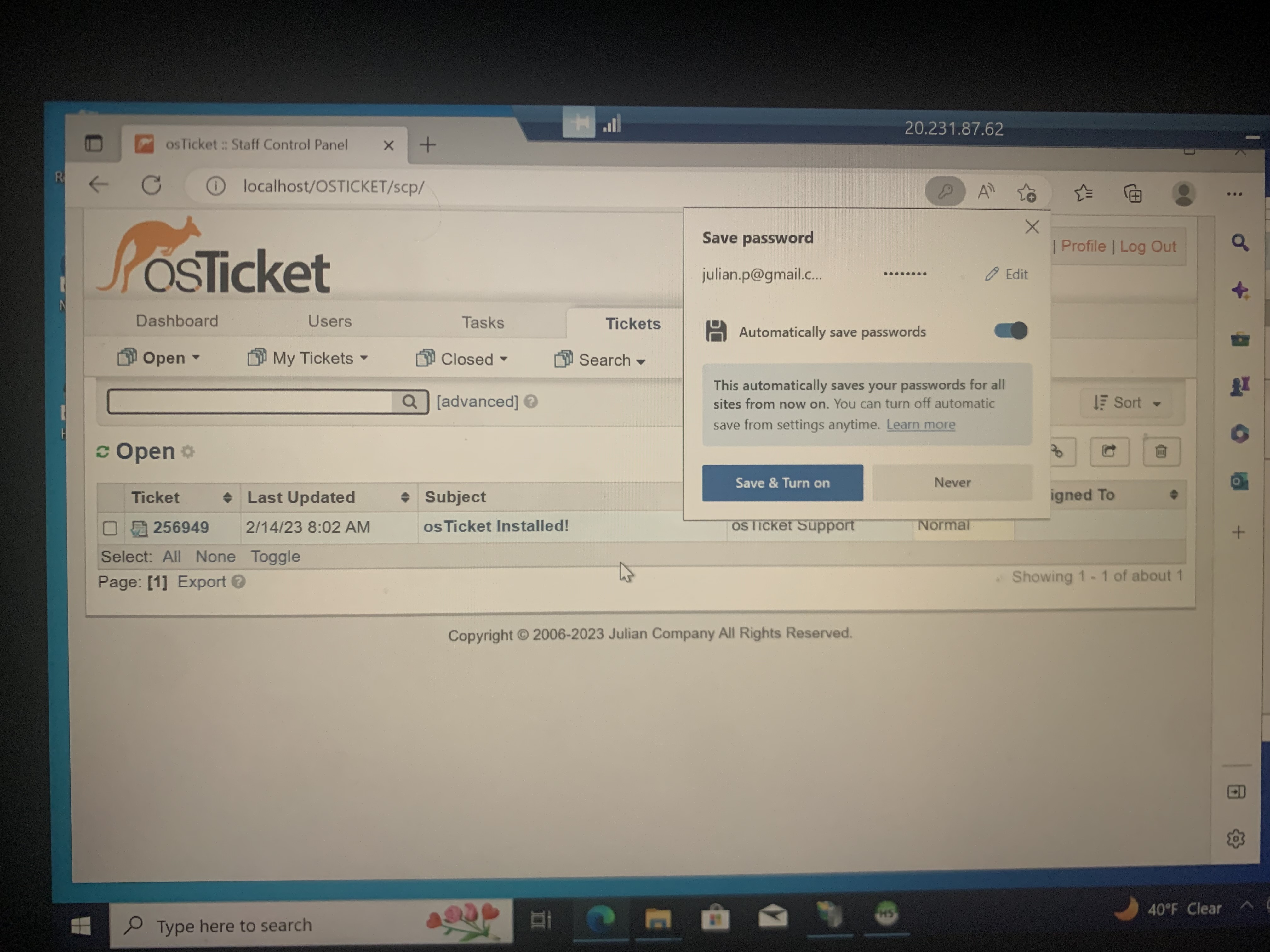 GitHub - JulianPadilla17/Finish-OS-TICKET