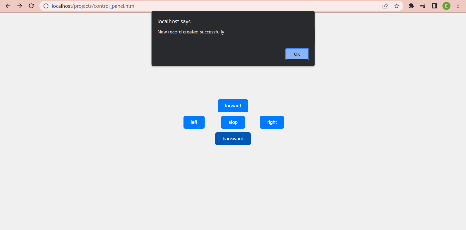 GitHub - Ebtihal09/Web-page-to-control-the-direction-of-robot-movement ...