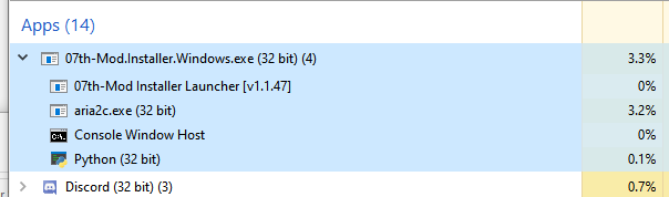 Windows: Closing the installer loader doesn't terminate an aria2c ...