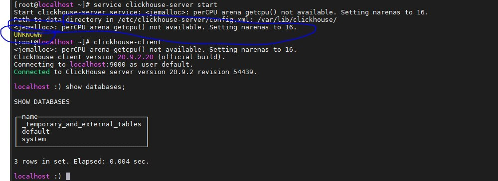 : perCPU arena getcpu() not available - How to resolve it · Issue #15611 · ClickHouse/ClickHouse ...