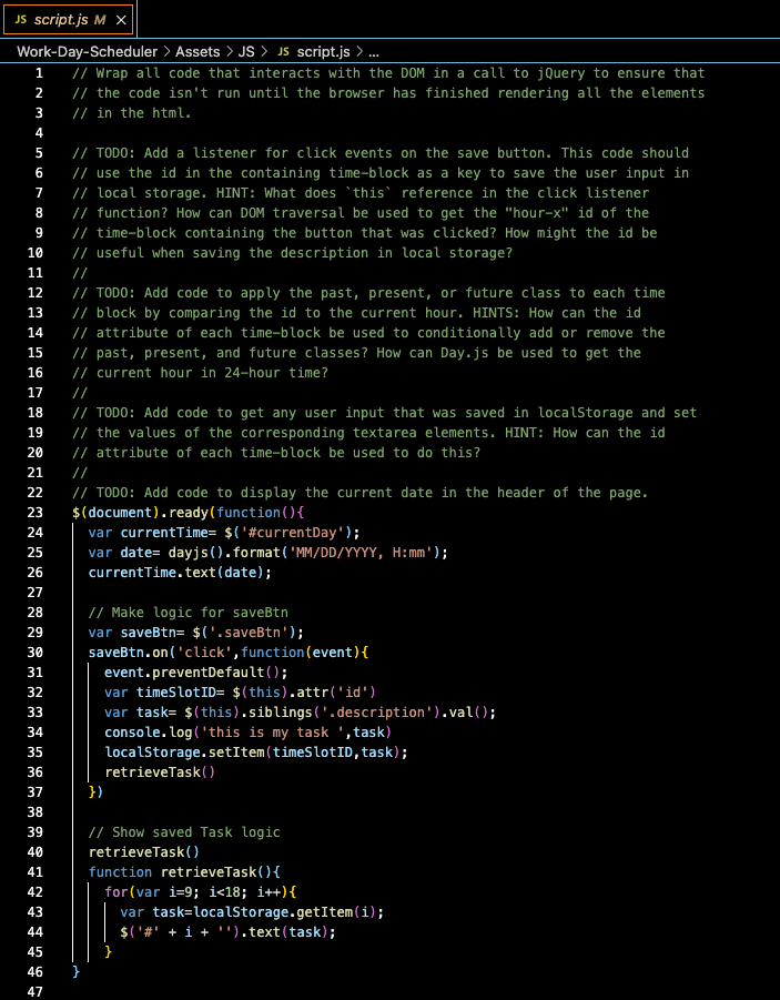 GitHub - RyanSKang/Work-Day-Scheduler: Week-5-Module-Challenge